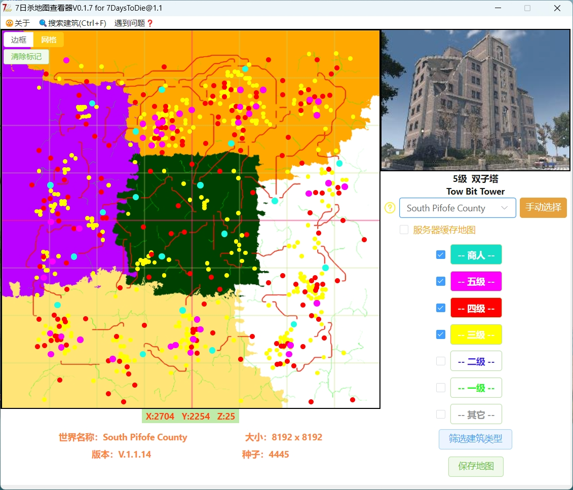 GitHub - zzy-plus/7dmap
