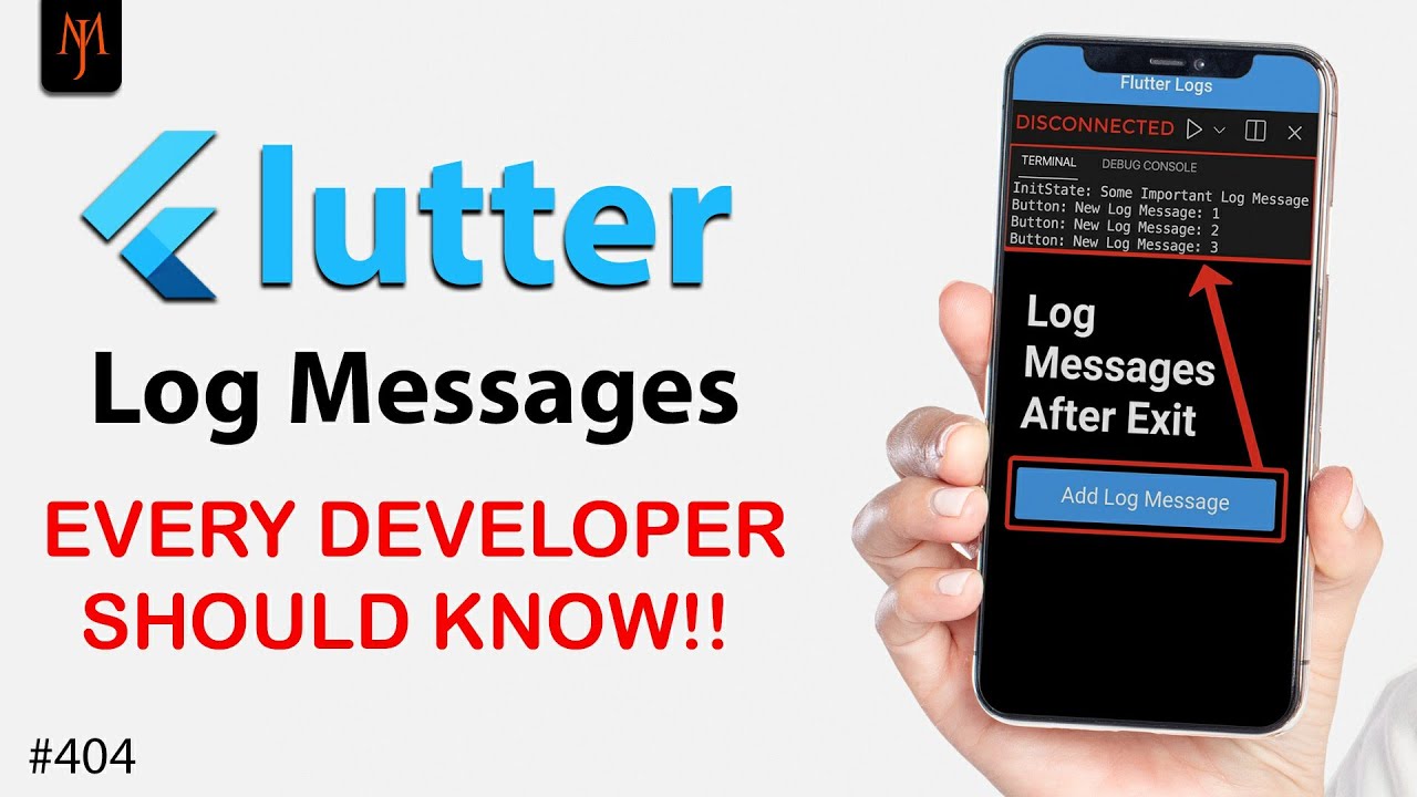 GitHub - JohannesMilke/flutter_logs_example: Show Flutter Logs even if ...