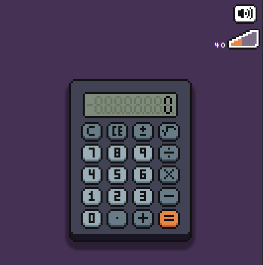 GitHub - ernestoborges/pixelart-calculator: Simple digital calculator ...
