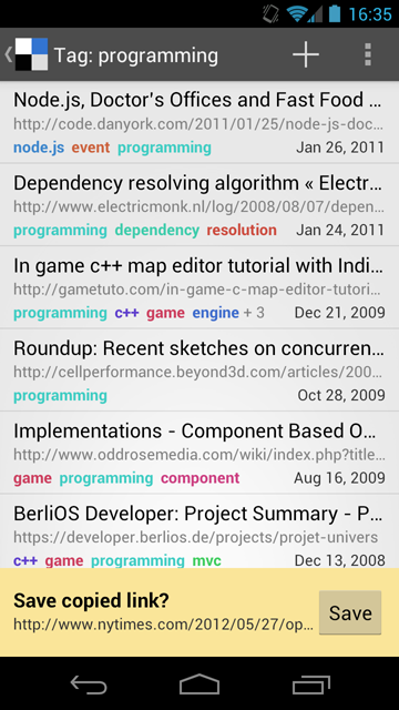 GitHub - lexs/android-delicious