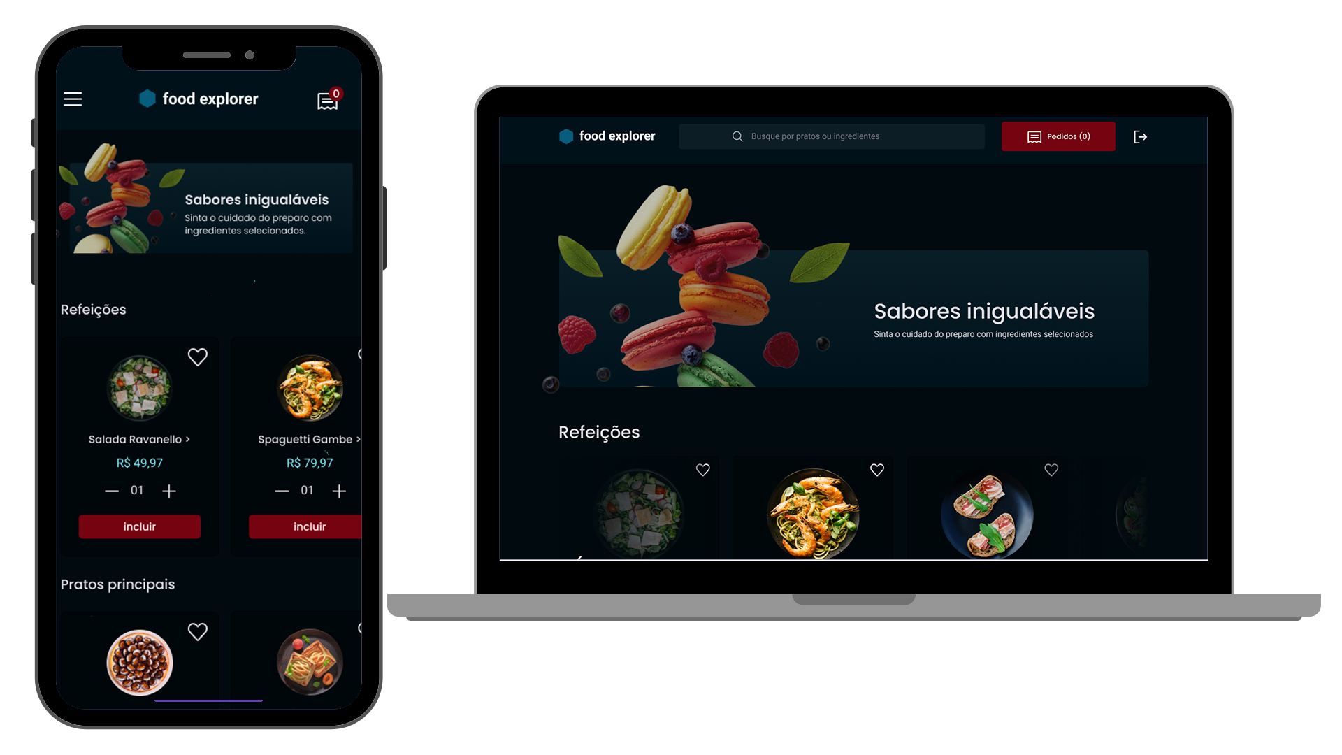 GitHub - Kassiaavieira/foodExplorer-frontend: Este projeto é um cardápio digital para um ...