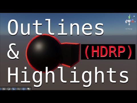 GitHub - sanliuk/Unity-OutLines-Highlight-Shader-HDRP: Shader made for Unity HDRP with Shader graph