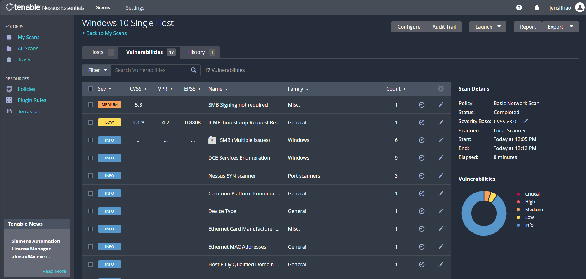 GitHub - jensithao/VulnerabilityManagementLab: A hands-on lab project ...