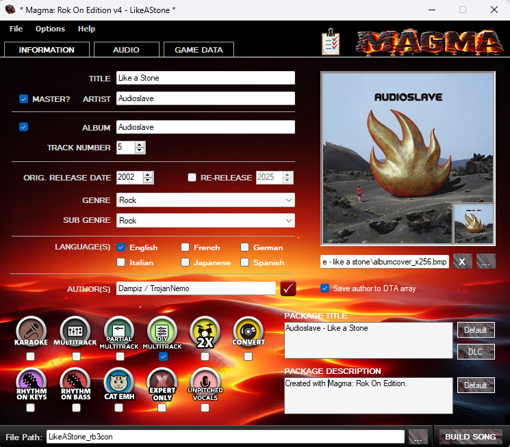 GitHub - trojannemo/magma-rok-on: The original tool to compile Rock ...