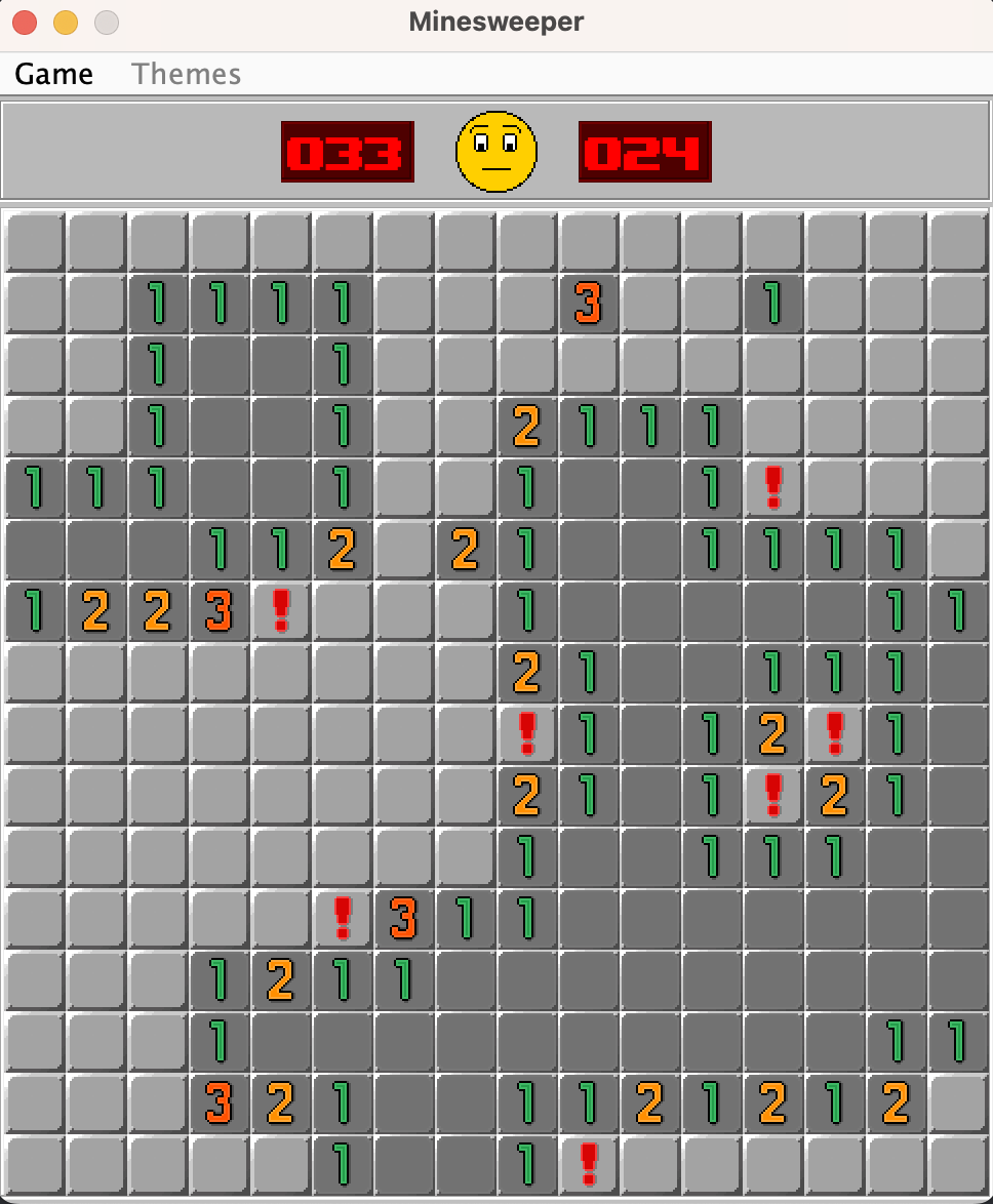 GitHub - matmirowski/minesweeper-swing: Minesweeper desktop game built using Java Swing