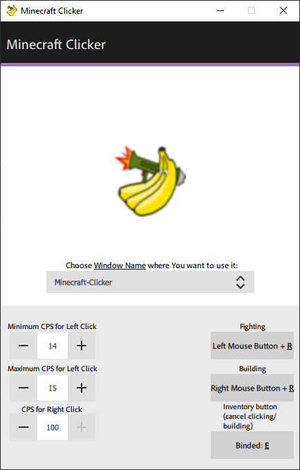 GitHub - BD9a/Minecraft-Clicker: Customizable Minecraft Autoclicker