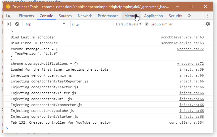 Debug the extension · web-scrobbler/web-scrobbler Wiki · GitHub