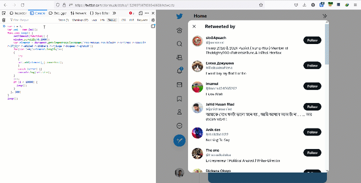 GitHub - vahidbaghi/twitter-js-scraper: It uses JavaScript and a web browser (for example ...