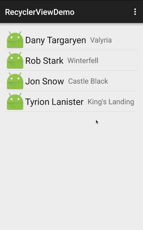 Using the RecyclerView · codepath/android_guides Wiki · GitHub