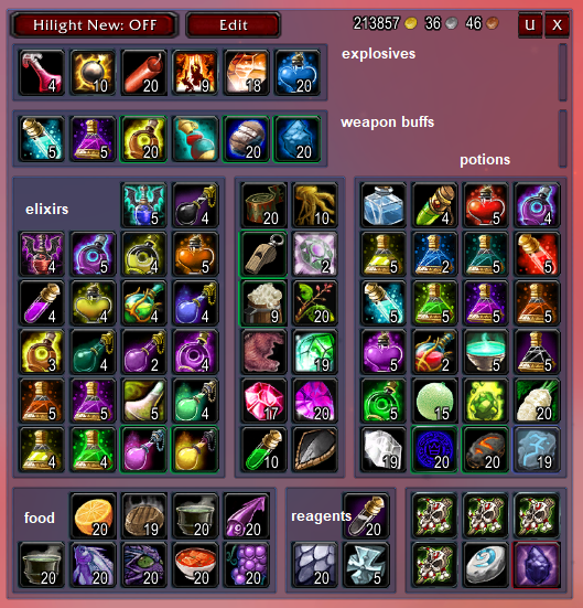 GitHub - Brqje/EngInventory: EngInventory - 2019 Baroque edit: Sensible one-bag categorization ...