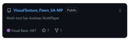 GitHub - KaizerHind/VisualTexture-SAMP-v2: Multi-Tool oriented to SA: MP l Previous Version ...