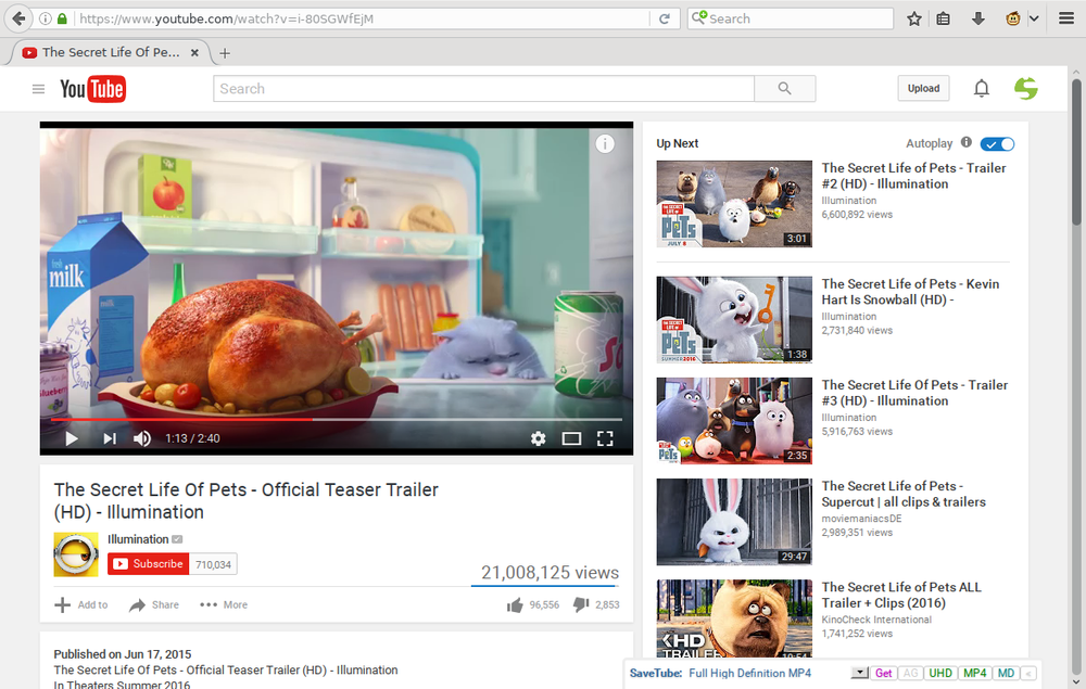 GitHub - sebaro/SaveTube: Download videos from video sharing web sites.