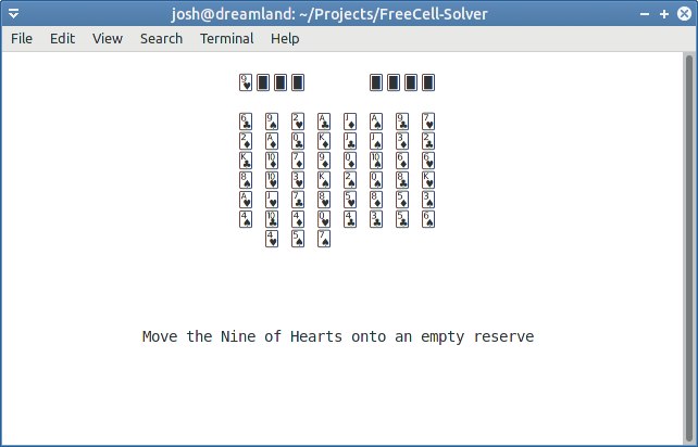 GitHub - JoshDreamland/FreeCell-Solver: A solver for configurable ...