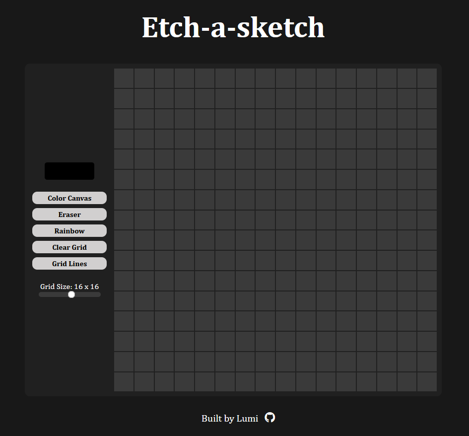 GitHub - Lumi-sg/EtchASketch