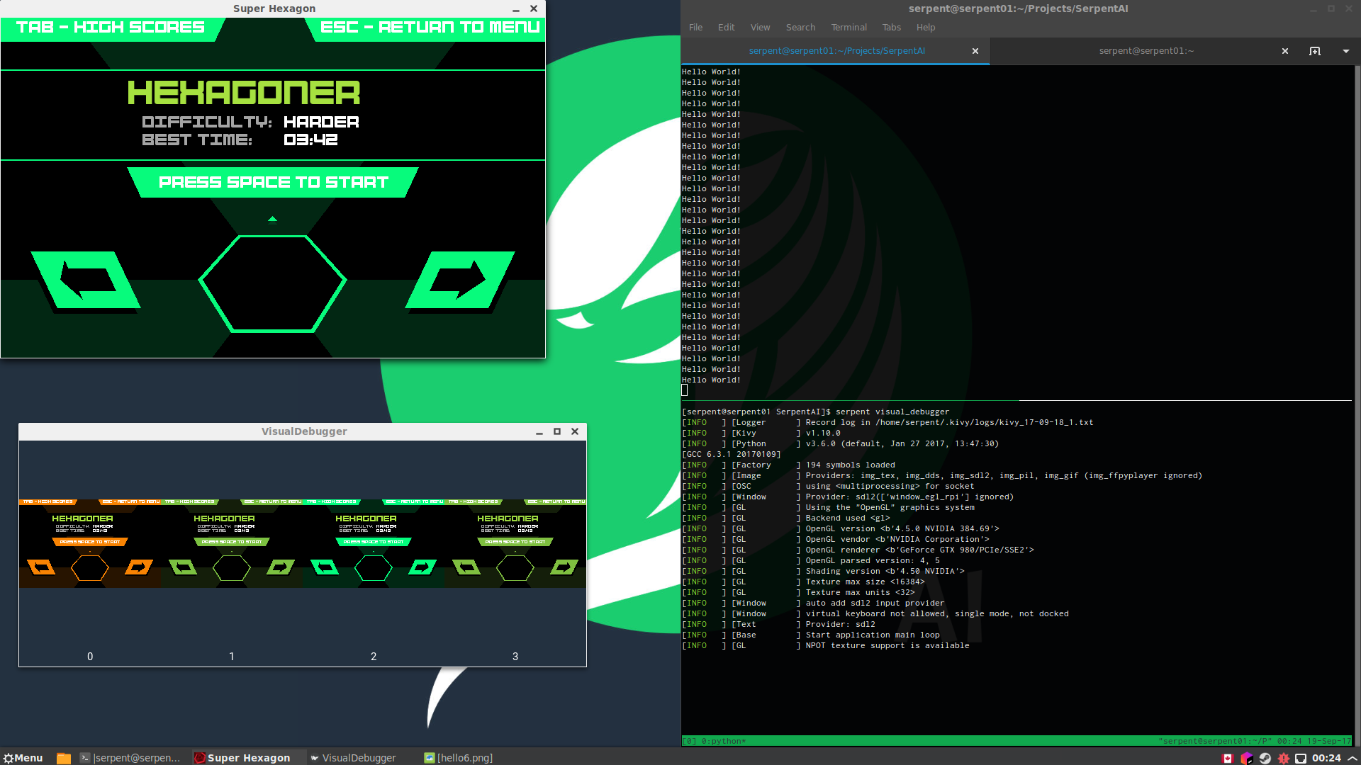 Serpent.AI Hello World 样例 · SerpentAI/SerpentAI Wiki · GitHub