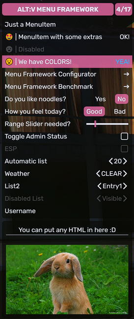 GitHub - MyHwu9508/altv-os-menu-framework: altv-os-menu-framework