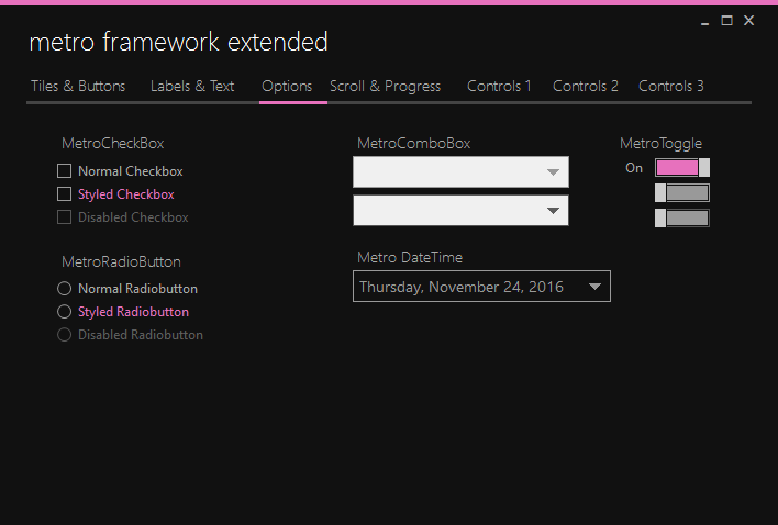GitHub - MassimoLoi/ModernUI: An extended version of the MetroFramework ...