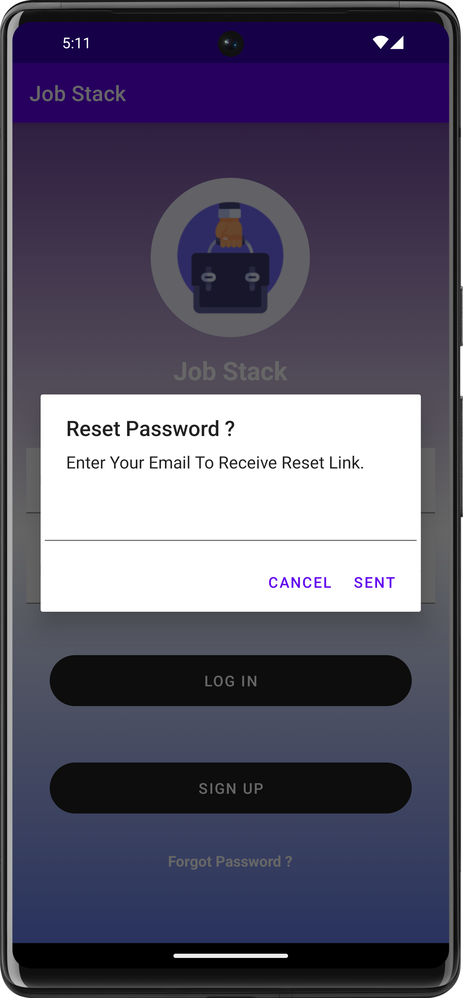 GitHub - harvinshibu/JobStack-Android-App: A Job Portal Android Application