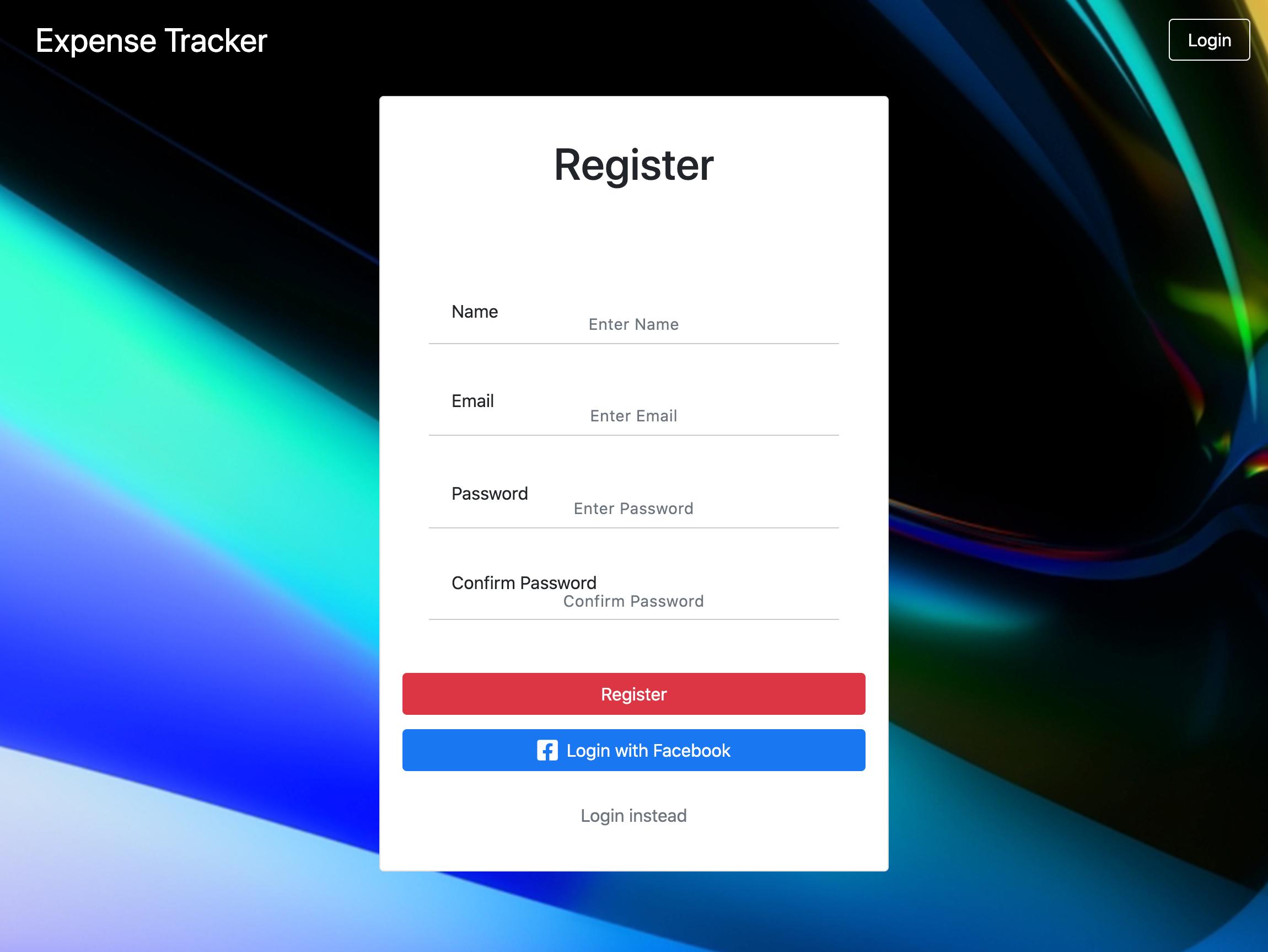 GitHub - ShihTingJustin/expense_tracker