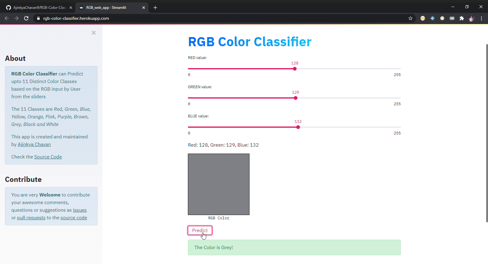 GitHub - AjinkyaChavan9/RGB-Color-Classifier-with-Deep-Learning-using-Keras-and-Tensorflow: RGB ...