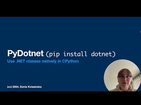 GitHub - sadhbh-c0d3/pydotnet: Direct .NET in Python | Use C# classes in Python seamlessly