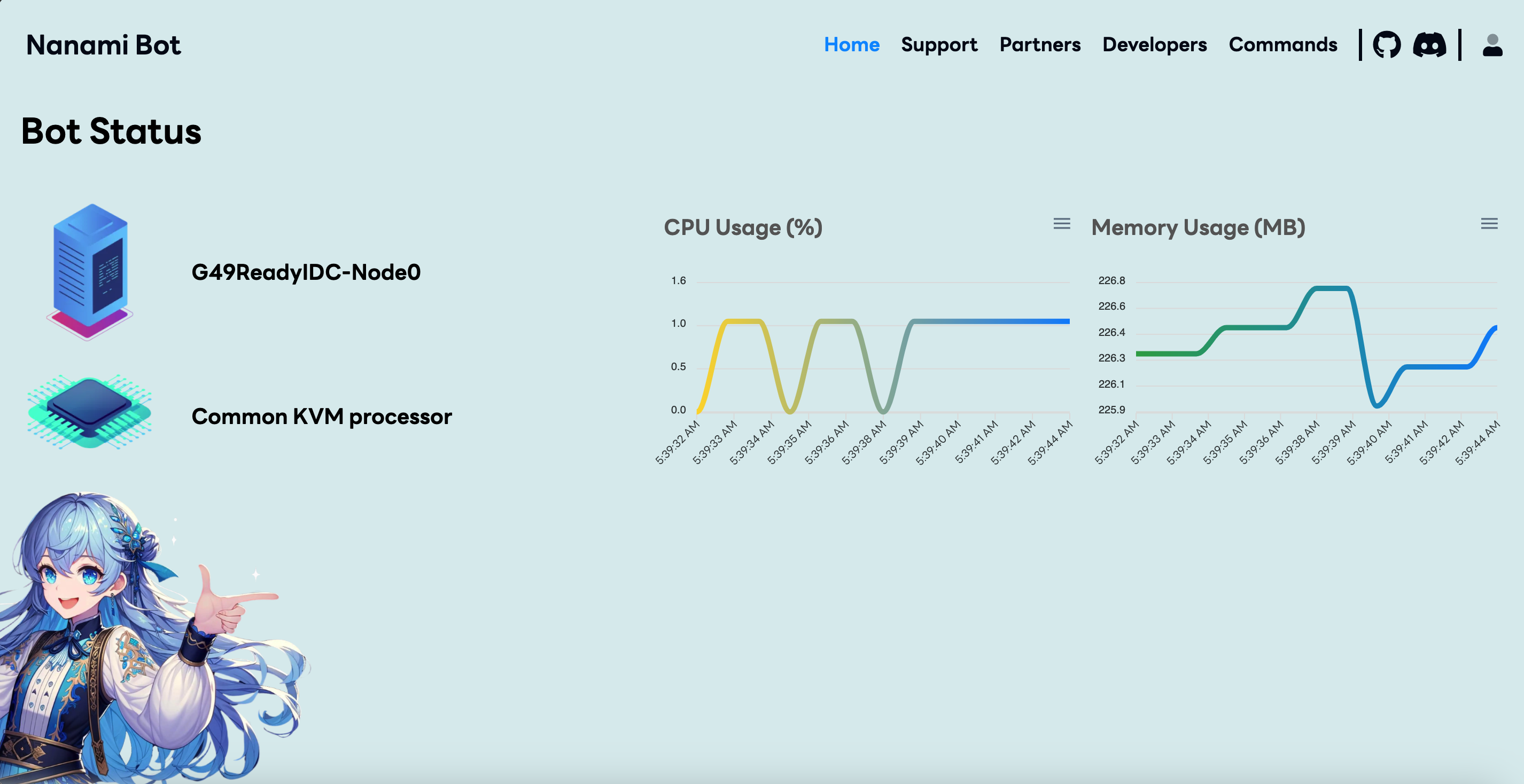 GitHub - kang49/nanami-bot-frontend: Website for Nanami Discord Bot