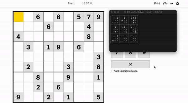 GitHub - begilbert-sys/C-Sudoku-Solver