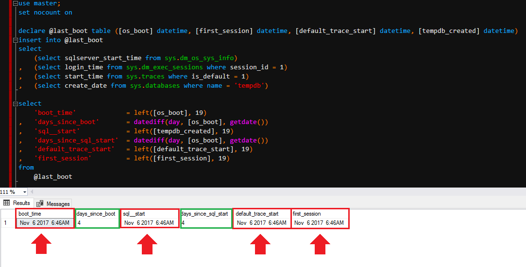 GitHub - mikesdatawork/4-Ways-To-Check-Boot-Time-With-SQL: 4 Ways To Check Boot Time With SQL
