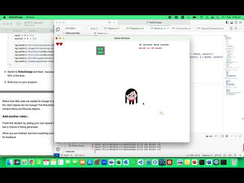 GitHub - milieureka/RobotDodge_game: The "Robot Dodge" game is an action-packed arcade-style ...