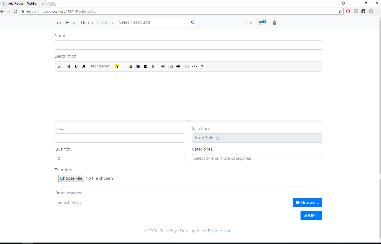 GitHub - ertanhasani/ecommerce: E-commerce application written in ASP ...