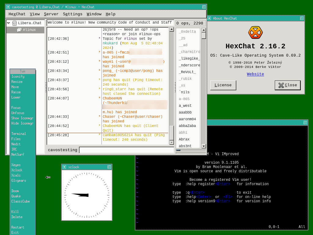 GitHub - malwarepad/cavOS: 💾 Amd64 operating system in C. Trying to make a full OS, with a ...