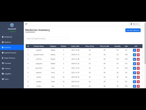 GitHub - Abdo-Atef/Pharmacy-inventory-management-system