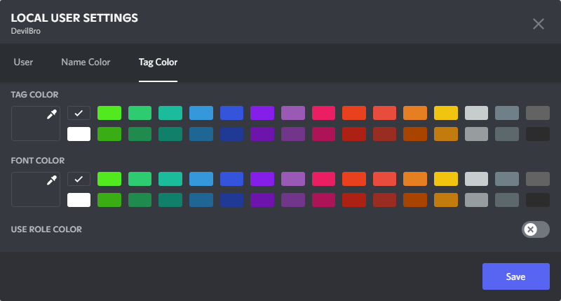 EditUsers - BetterDiscord