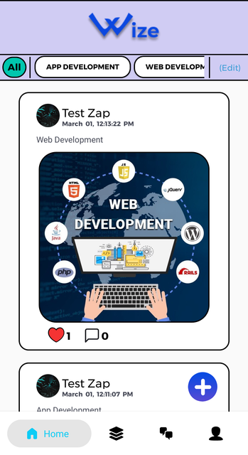 GitHub - notshivamgupta/WizE: Developed a user-friendly application to connect like-minded ...