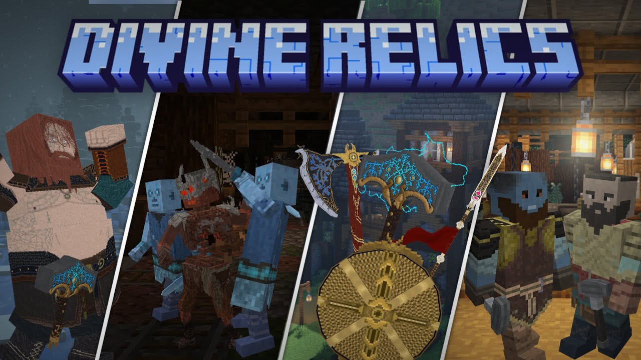 GitHub - DERIYS/divine-relics: God of War content in Minecraft! · GitHub