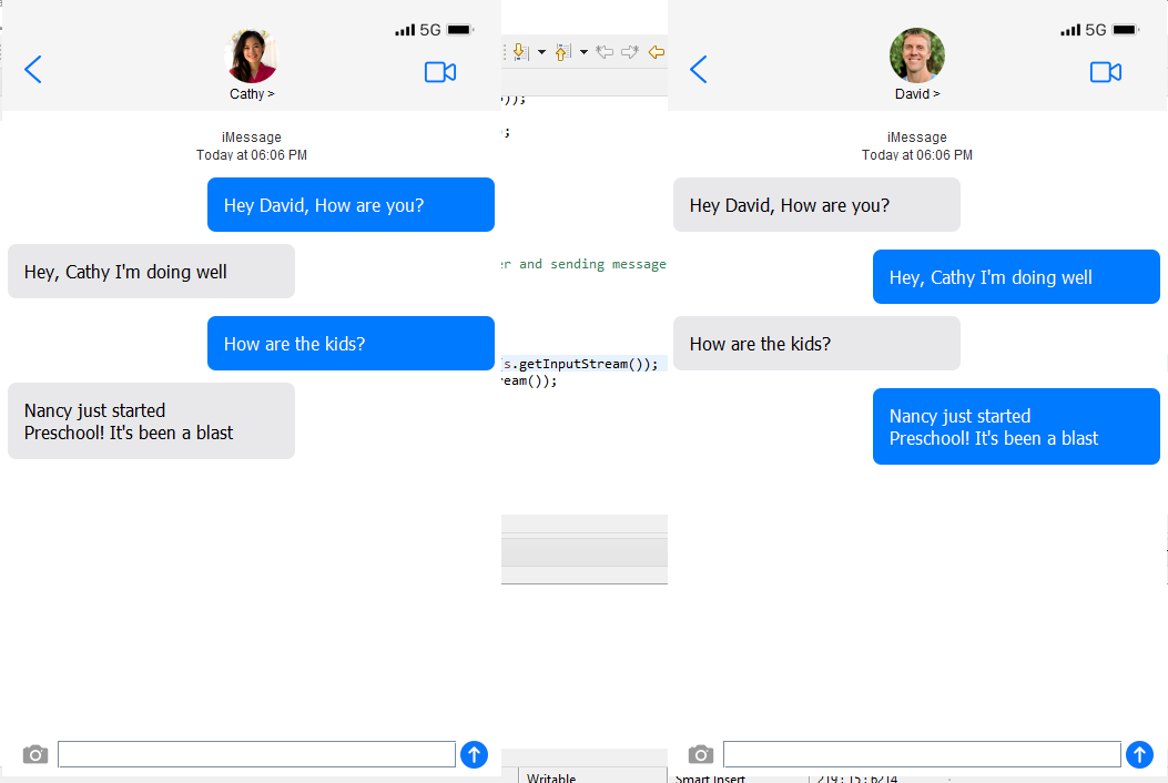 GitHub - kharief/IMessageChatApplication: An IMessage Clone created with Java Script utilizating ...