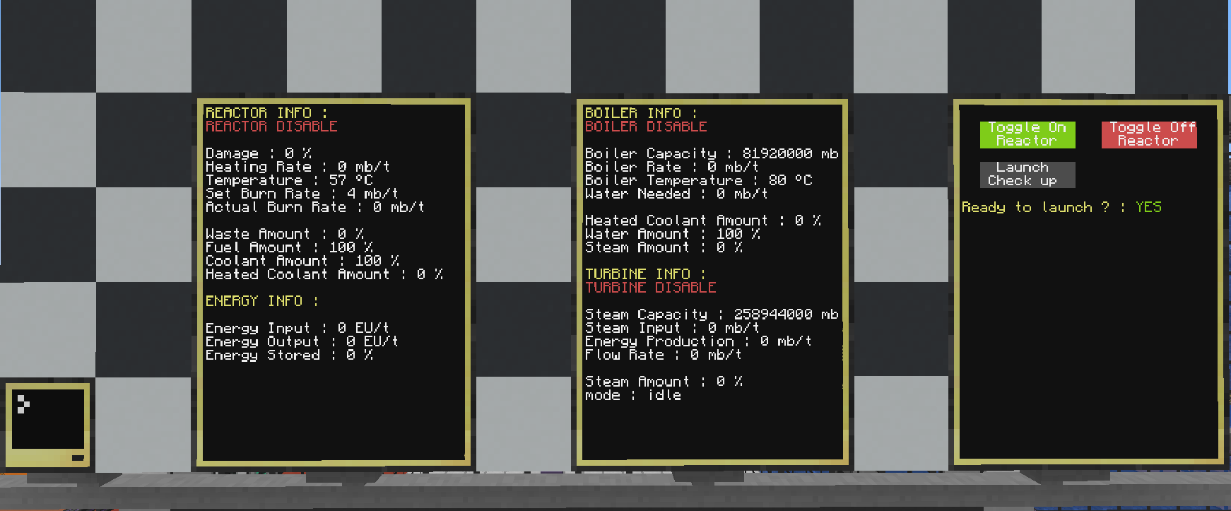 GitHub - tralalax/Mekanism-Fission-Reactor-Control: Reactor program for fission reactor, turbine ...