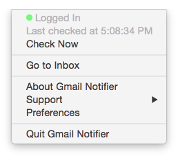 GitHub - jashephe/Gmail-Notifier: Minimalist Gmail inbox notifications for Mac OS X.