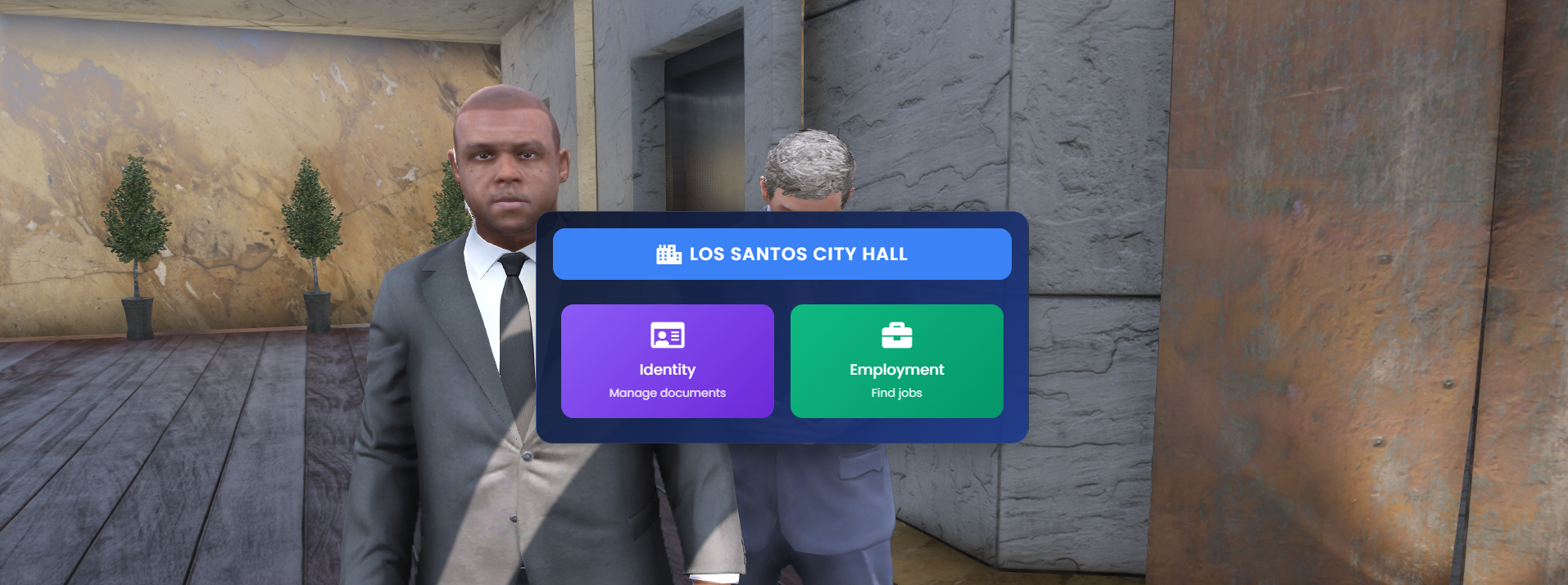 GitHub - auradevelopment5m/qb-cityhall-redesign: Complete Over-haul of qb-cityhall ( My old re ...