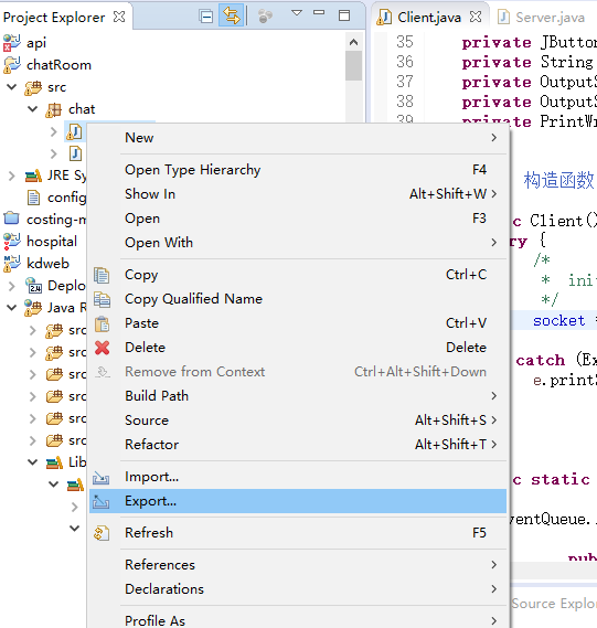 GitHub - minchao920917/chatRoom: 基于java聊天室(socket通信、Swing、线程、数据流)