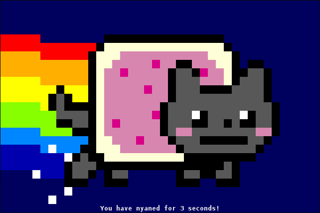 GitHub - Stenstromen/nyancat: nyancat.dakko.us nyancat terminal mode with built in telnet server