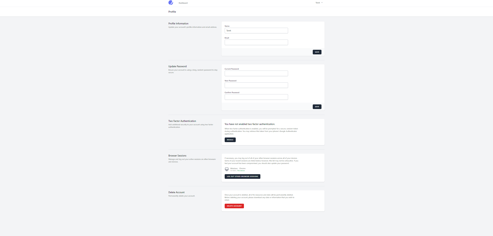 GitHub - stct97/crud-laravel: Product list based on Laravel + Livewire + JetStream. You can add ...