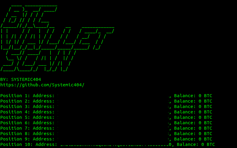 GitHub - Yum1962/SimpleBTC-Wallet-Scan