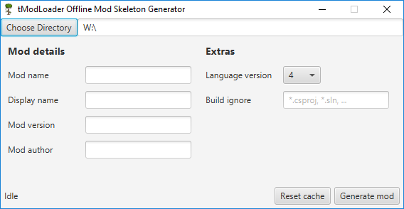 GitHub - tModLoader/mod-skeleton-generator: An app made in Kotlin that ...