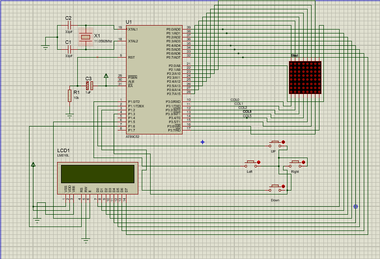 GitHub - rohitsanj/Snake8051: Snake Game on 8051