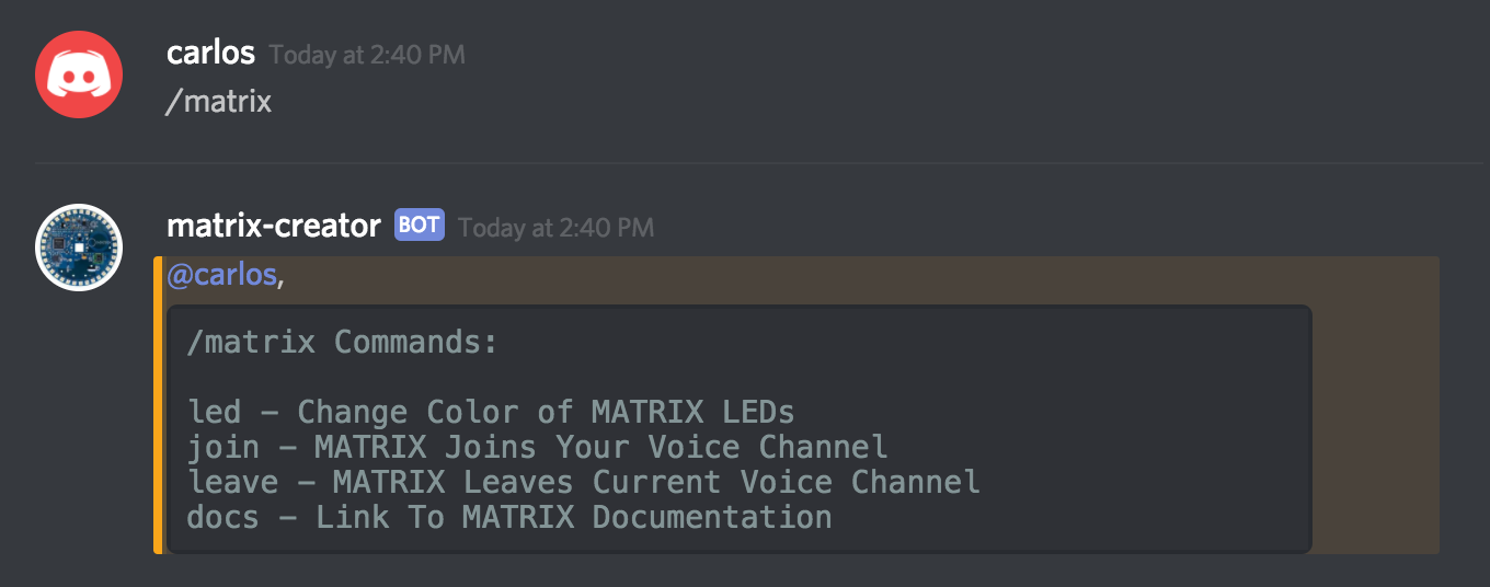 GitHub - matrix-io/MATRIX-Discord-Bot: A Discord Bot that controls your ...