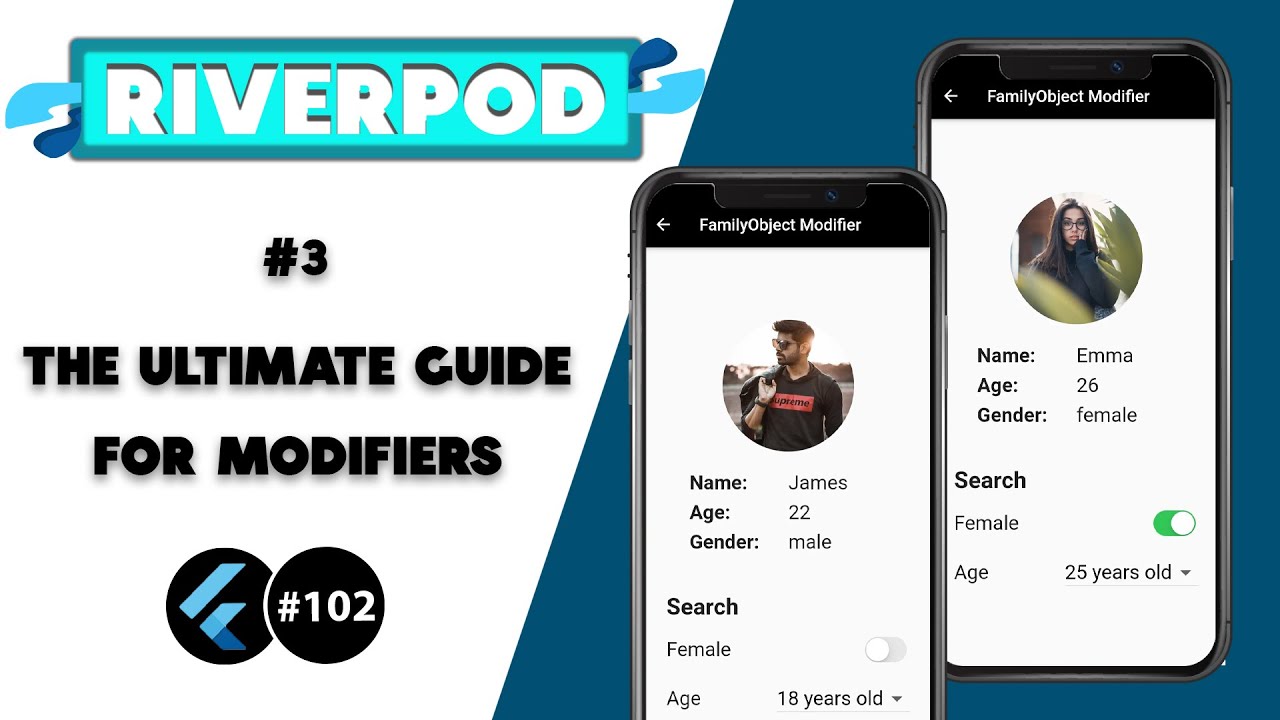 GitHub - JohannesMilke/riverpod_modifiers_example: Riverpod has integrated modifiers that allow ...