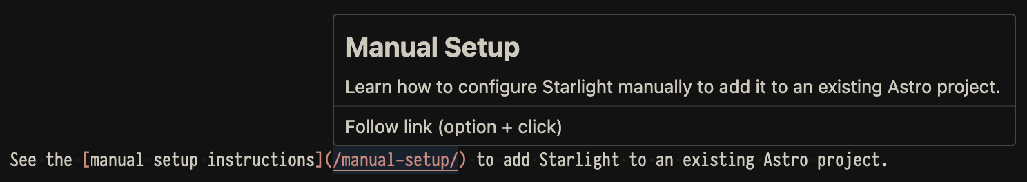 GitHub - HiDeoo/starlight-links: Visual Studio Code extension - IntelliSense for Starlight ...