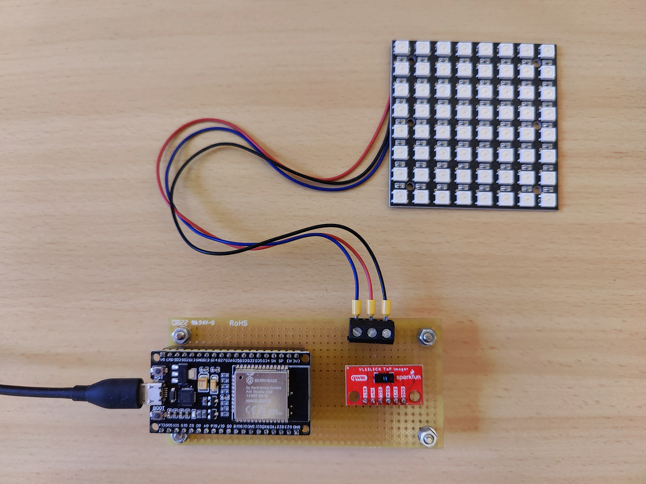GitHub - ErikDorstel/tofMouse: ESP32 and VL53L5CX based Gesture Mouse