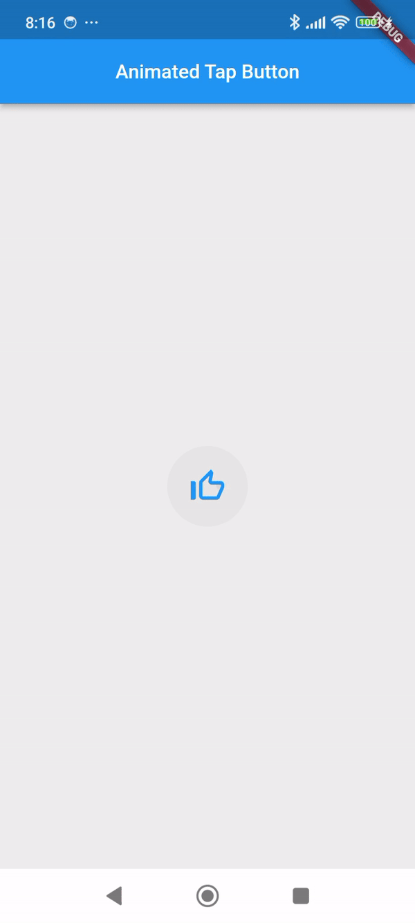 GitHub - Cesarello/animated-tap-button